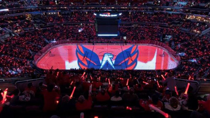 Quince Imaging and Christie enhance the fan experience at Capital One Arena