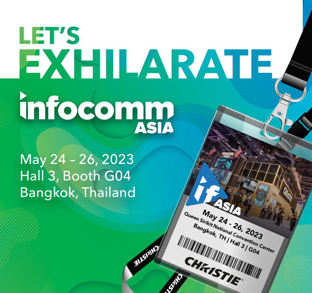 Christie to showcase complete AV displays and integrated solutions at ...