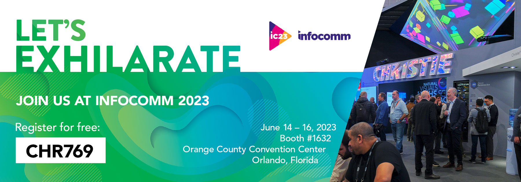 Join us in Orlando for InfoComm 2023 and see a full line-up of Christie ...