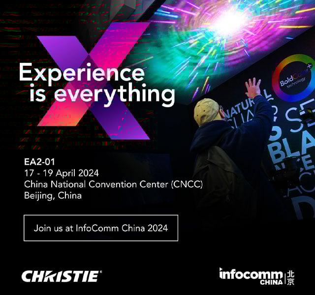 科视Christie 参展 InfoComm China 2024，展现激发非凡体验的智能技术
