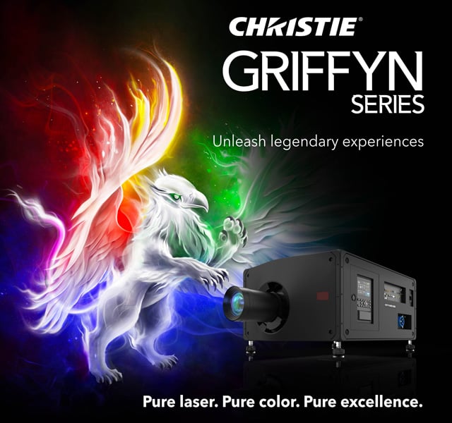 Hexogon Group buys record Griffyn 4K50-RGB projectors